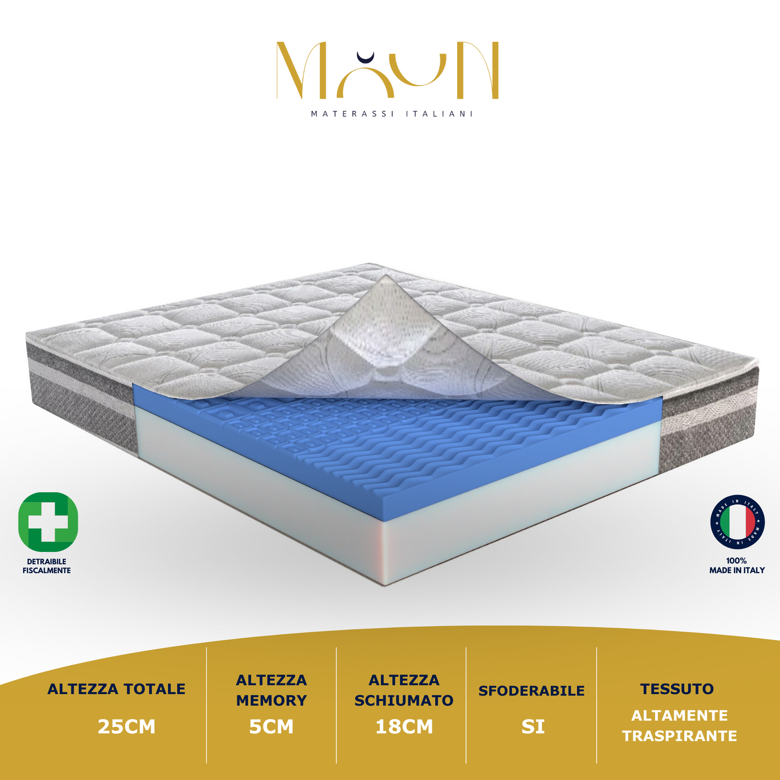 Muun Materassi Italiani - Il Sonno Dei Tuoi Sogni Comincia qui